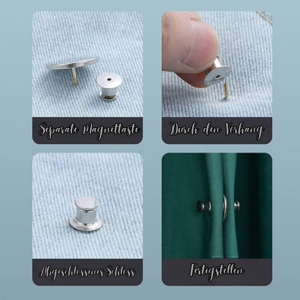 MagNique™ - Magnetische Gardinenklammer (5+5 GRATIS) – Sundas