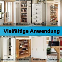 InvisiLock™ | Ultradünne Unsichtbare Schranktürmagnete (4er-Satz) – Sundas