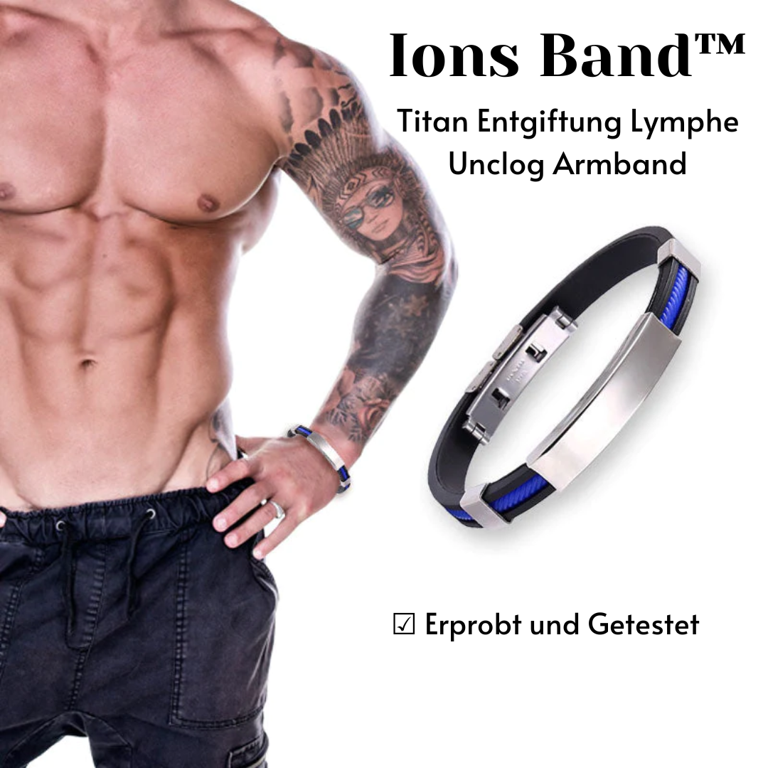 Ions Band™ Titan Entgiftung Lymphe Unclog Armband (1+1 GRATIS) – Sundas