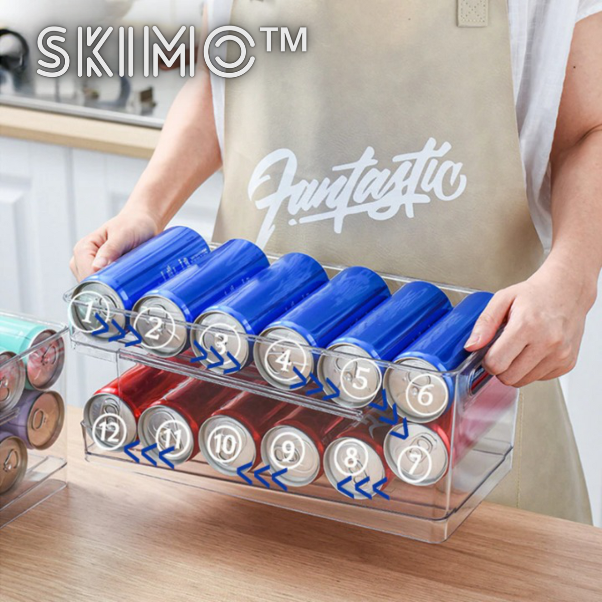 Skimo™ I Rollendes Dosenspendergestell – Sundas